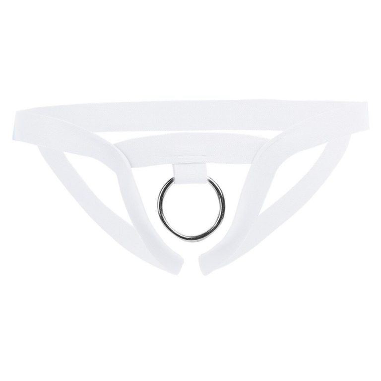 Men's Crotchless Thongs With O-Ring - Rainbow Thongs